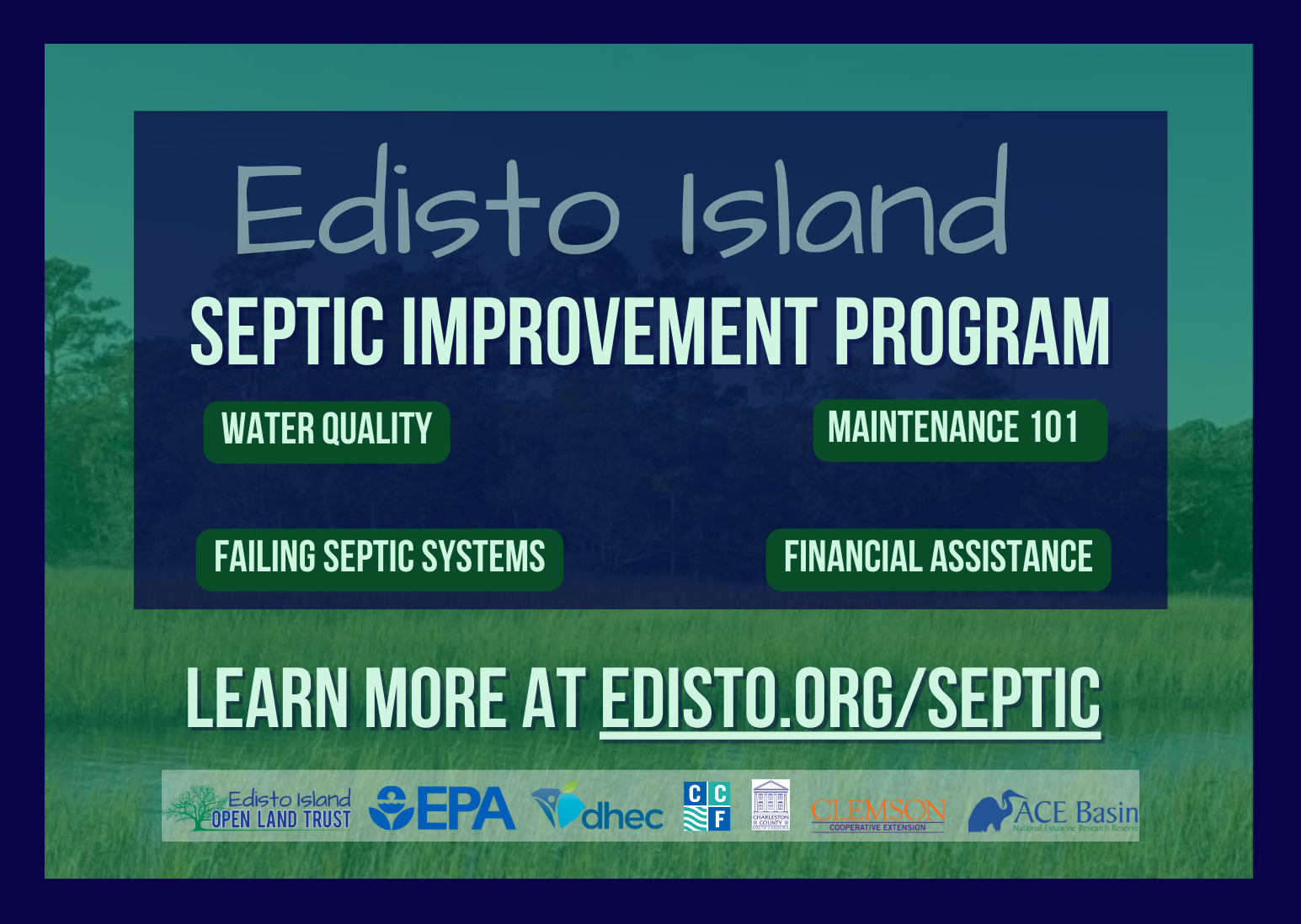Edisto Island Septic Improvement and Assistance Workshop - Edisto ...
